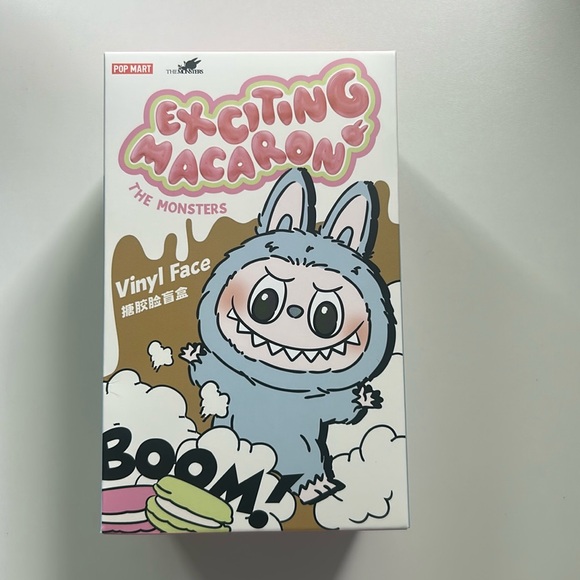 POP MART | Accessories | Pop Mart Labubu Exciting Macaroon The Monsters ...